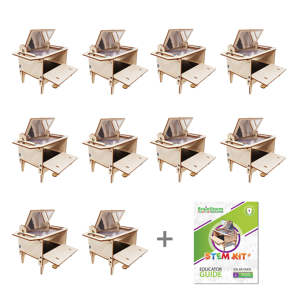 BrainStorm STEM Solar Oven Science Experiment Kit for Kids + Clay for ...