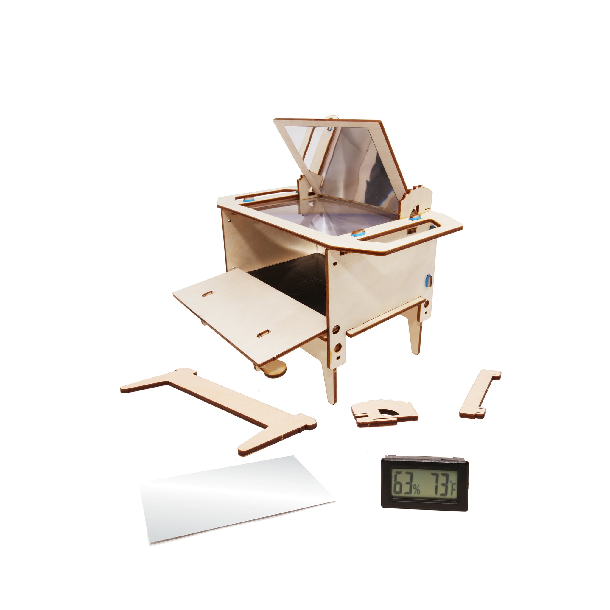 BrainStorm STEM Solar Oven Science Experiment Kit for Kids + Clay for