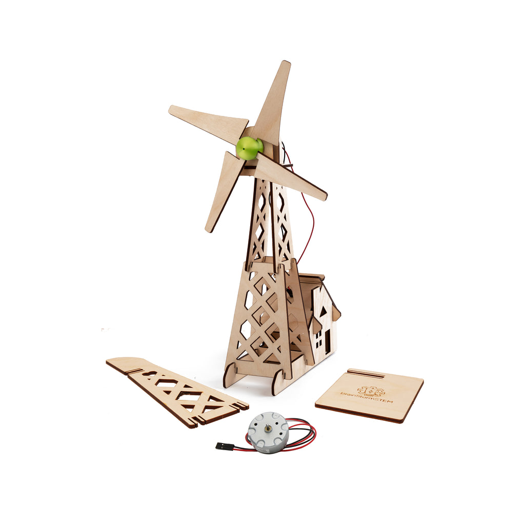 Wind Energy Science Experiment Kit - Build Kit - BrainStorm STEM