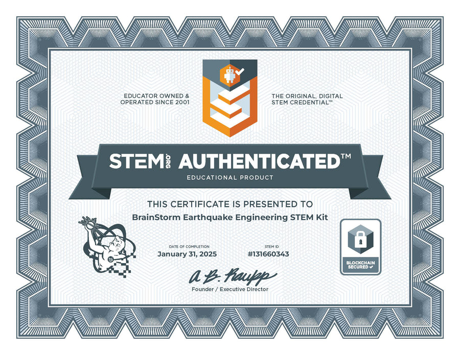 Earthquake Simulator Science Experiment Kit - BrainStorm STEM Kits