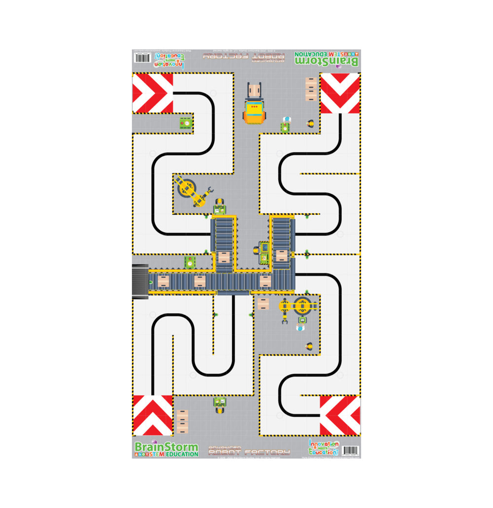 Robotics Activity Mat: Advanced Robot Factory