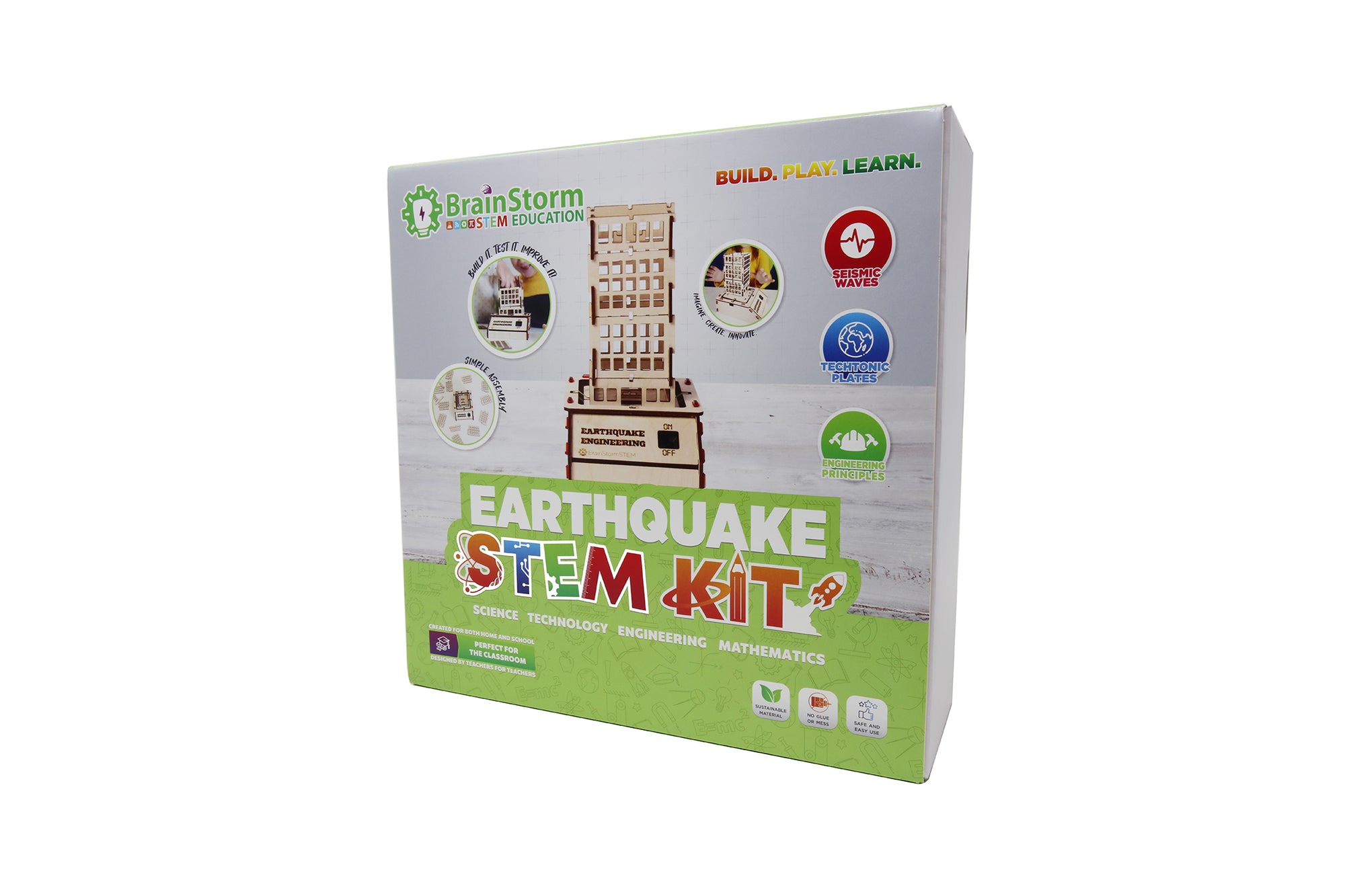 Earthquake Simulator Science Experiment Kit - BrainStorm STEM Kits