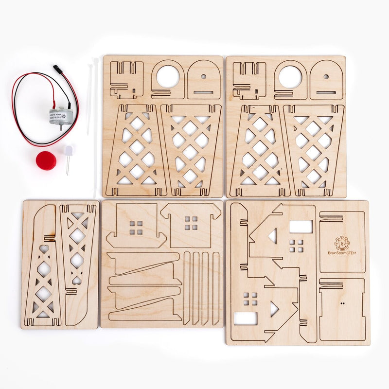Wind Energy Science Experiment Kit - Build Kit - BrainStorm STEM
