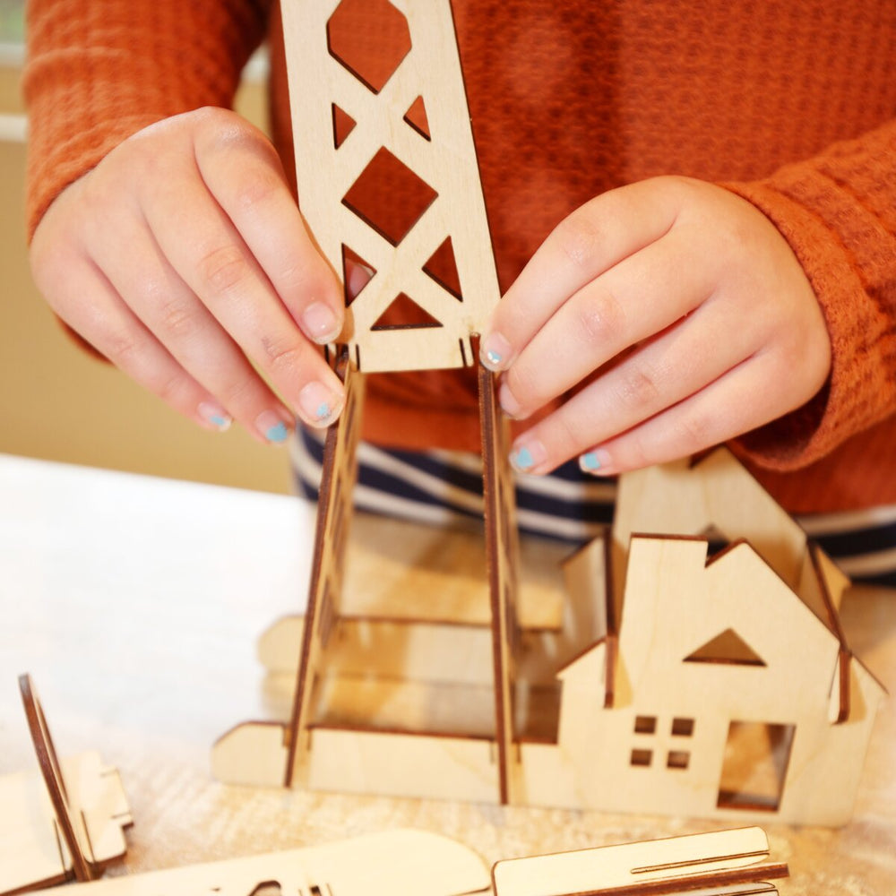 Wind Energy Science Experiment Kit - Build Kit - BrainStorm STEM