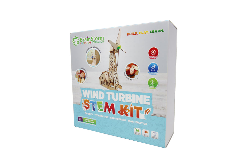 Wind Energy Science Experiment Kit - Build Kit - BrainStorm STEM