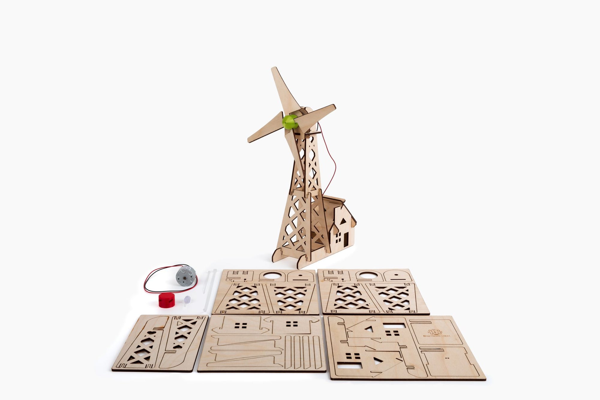 Wind Energy Science Experiment Kit - Build Kit - BrainStorm STEM